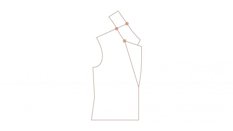 Construire le patron du col tailleur en 5 étapes ! | Atelier Anad
